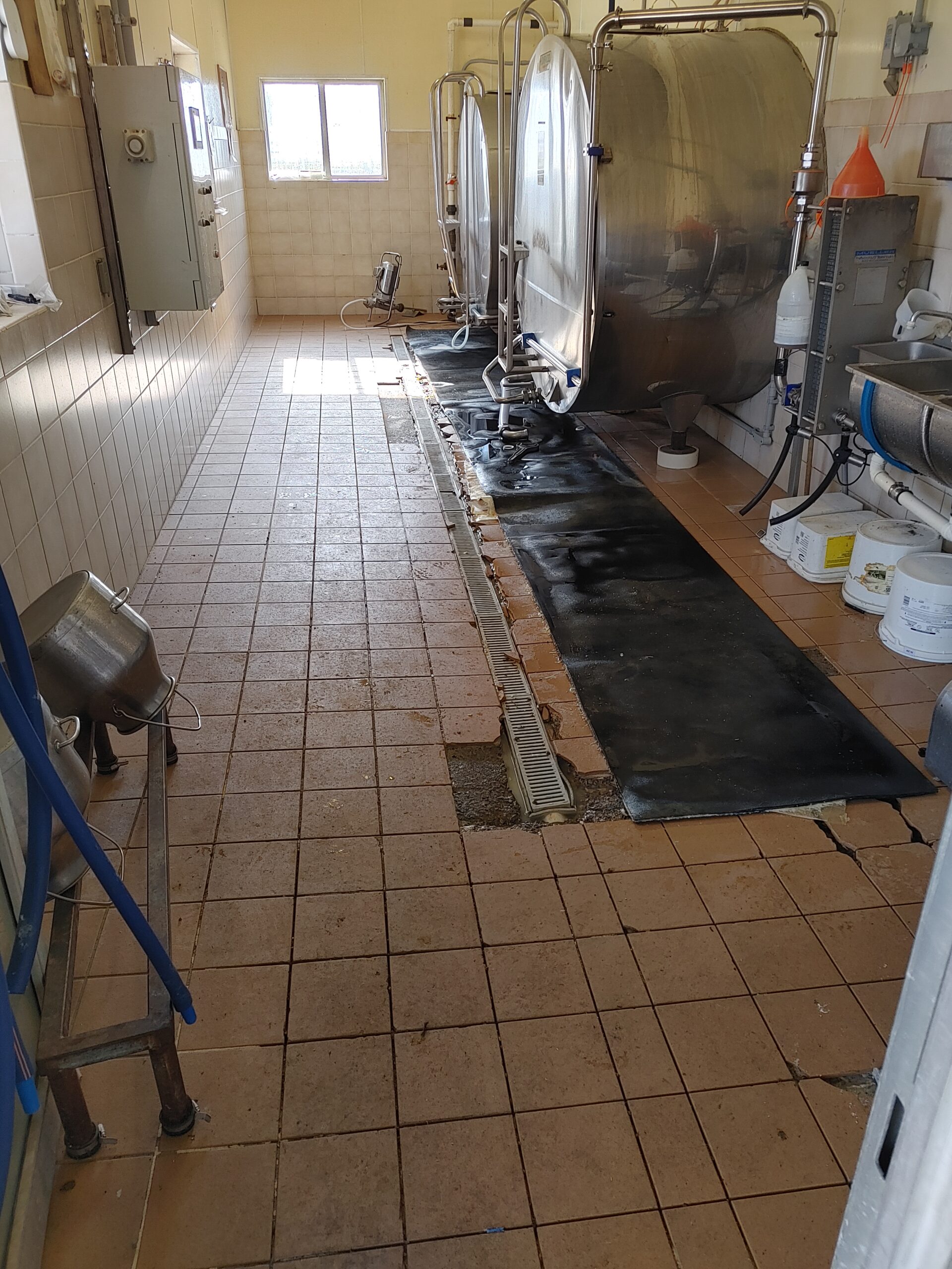 Dairy Floors - Ludwick Constructors Inc.